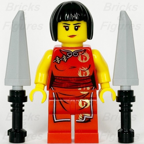 LEGO® Ninjago Nya Minifigure The Golden Weapons Red Robe 2507 2505 2172 ...