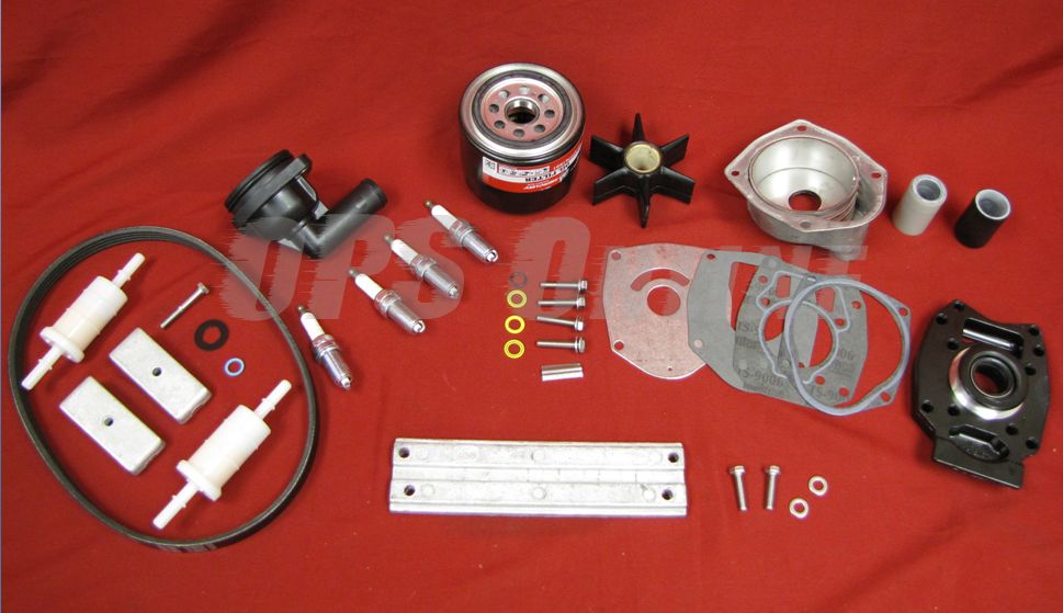 OEM Mercury 300 Hour Maintenance Kit 75 - 115 HP FourStroke (1.7L ...