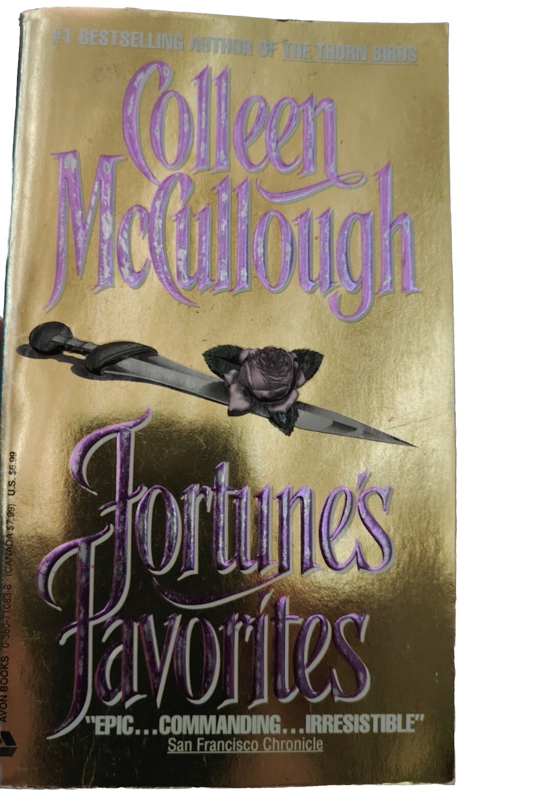 Fortune's Favorites by Colleen McCullough (1994, Mass Market) for sale ...