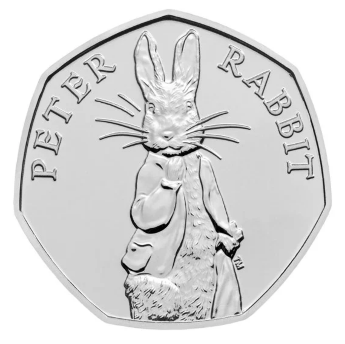 2019 Peter Rabbit 50p Fifty Pence Coin BU BRILLIANT UNCIRCULATED BUNC ...