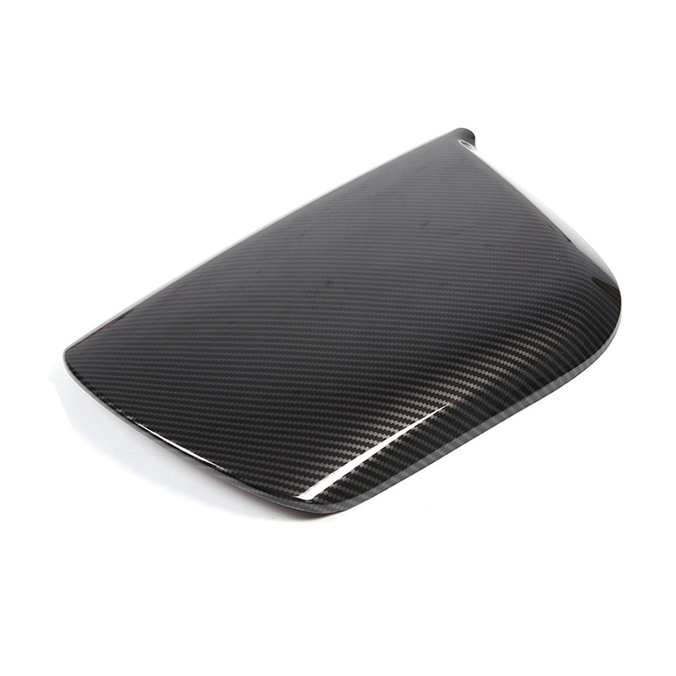 ABS Carbon Fiber Center Console Armrest Cover Trim Fit For Corvette C7 ...