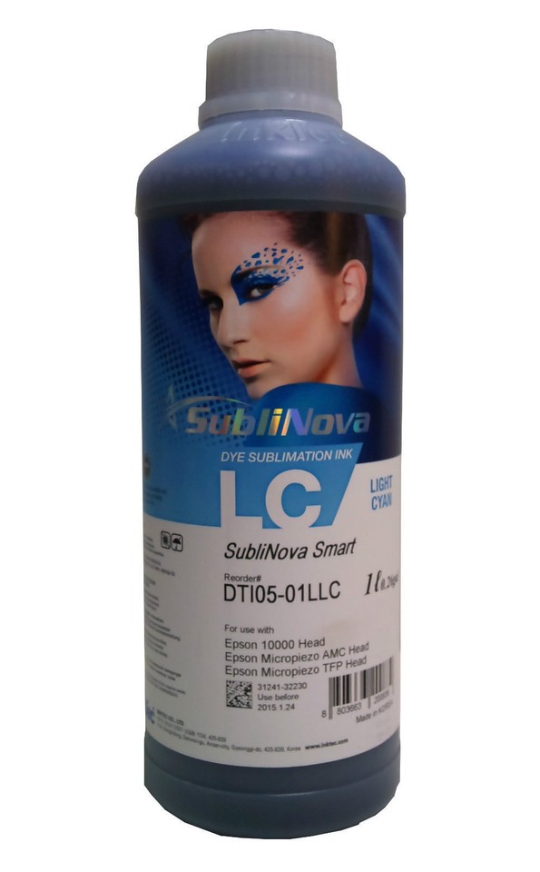 Inktec Dye Sublimation Ink Genuine Sublinova - Large 125ml Bottle Dye ...