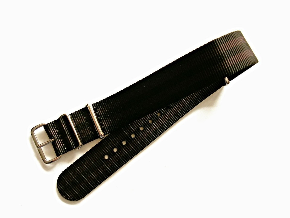 NATO ® strap watch band G10 Ballistic nylon Military RAF stitched bond ...