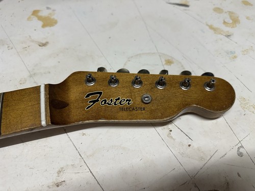 Fender Relic Allparts Maple Tele Telecaster TMO-FAT Neck Light Aged | eBay