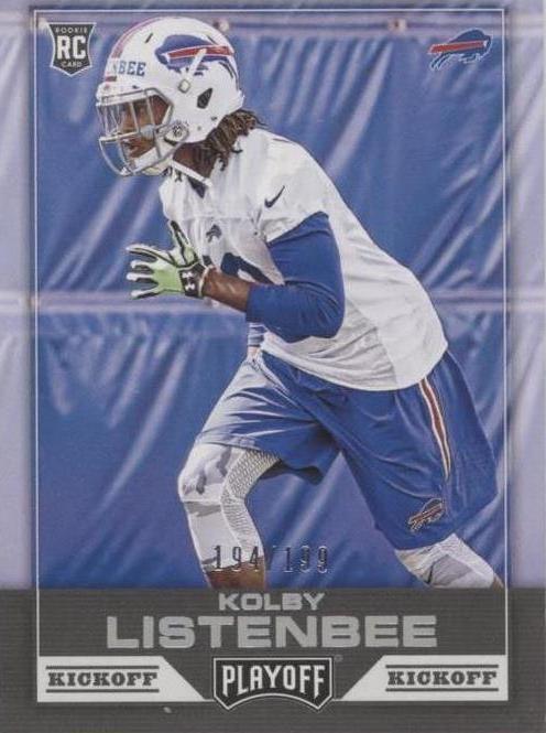 2016 Panini Playoff - Rookies Kolby Listenbee #290 Kick Off /199 (RC ...