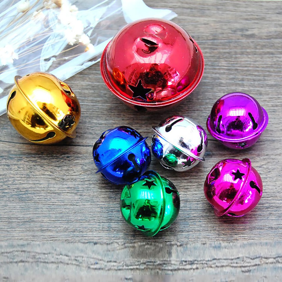 Jingle Bells, 30mm/40mm/50mm，Charm Christmas Pendant All Colours ...