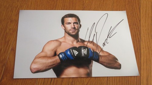 Luke Rockhold Hand Signed Autographed 8x12 Photo MMA UFC | eBay