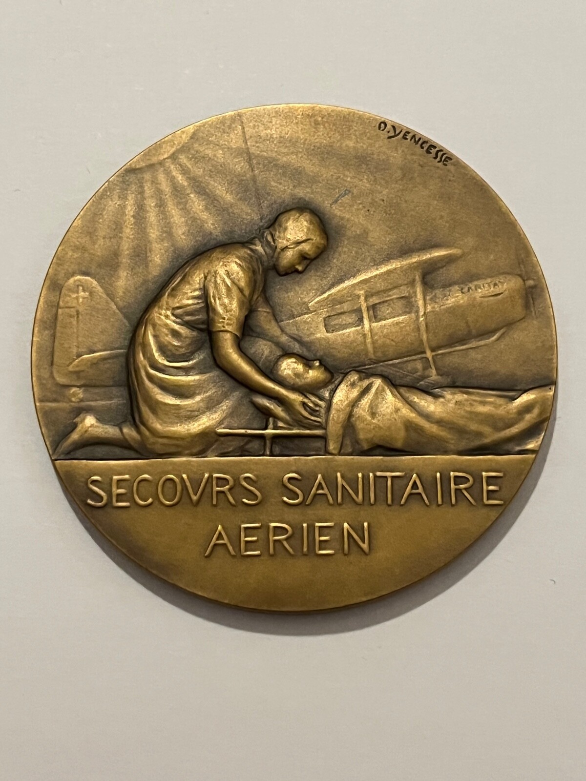 Médaille Ovide Yencesse Secours sanitaire Aérien Dijon SPL(112-11/P13 ...
