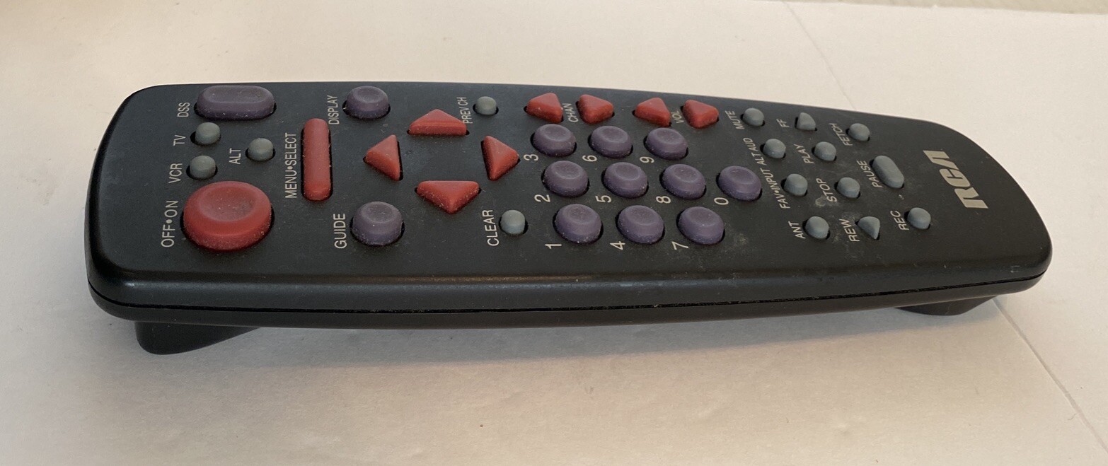 RCA CRK91FF1 Remote Control VCR TV OEM Genuine ~ Tested | eBay