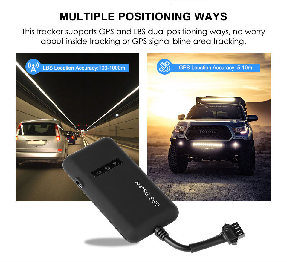 Real Time GPS Tracker GSM GPRS Tracking Device for Car Vehicle ...
