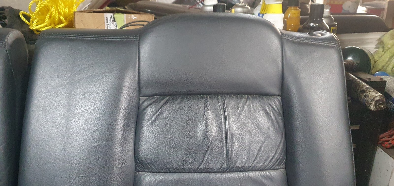 1994-2001 Acura Integra GSR Coupe Rear Black Leather Seats | Genuine ...