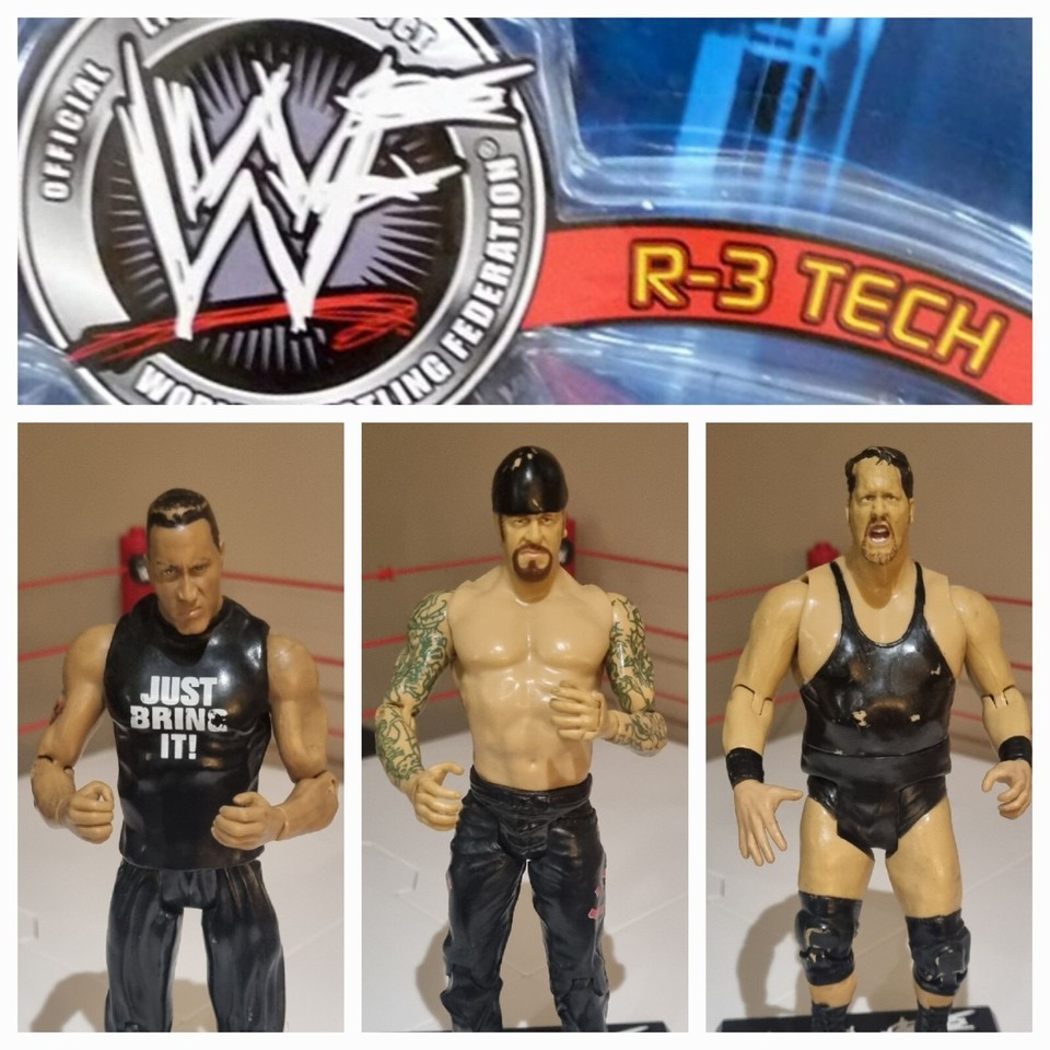 Wrestling Figures WWE WWF WCW NWO Jakks 90's 00's Create Your Own ...