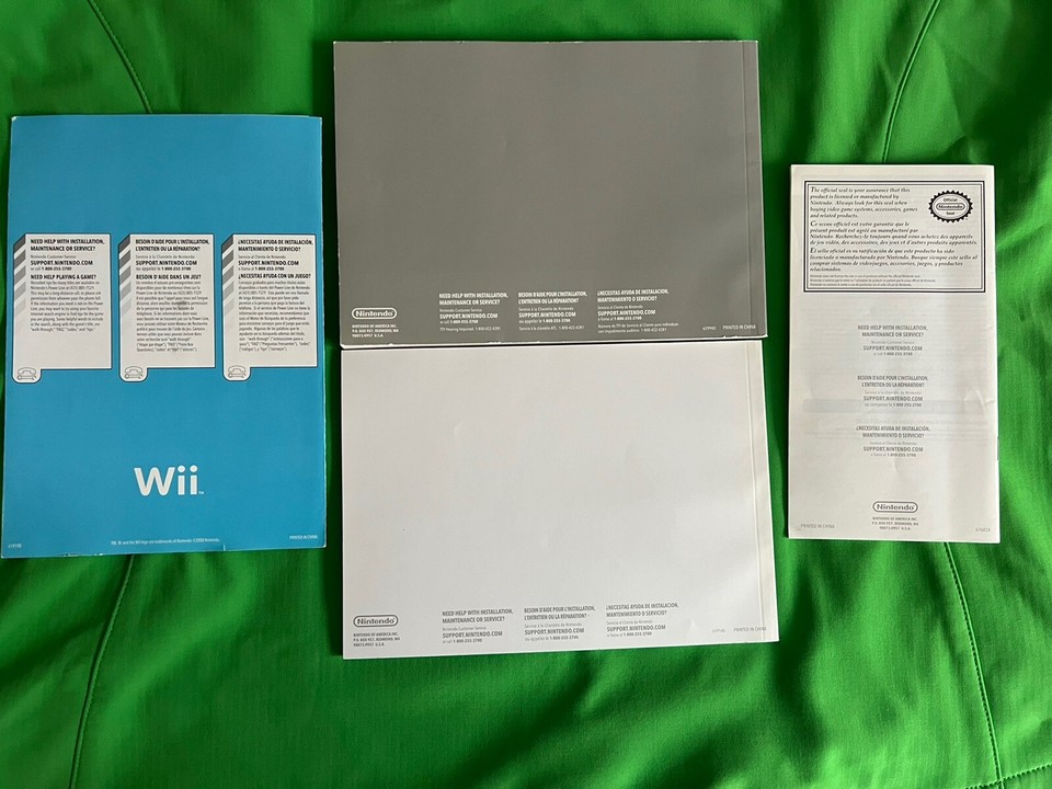 Nintendo Wii Operations Manual - Channels and Settings -System Setup ...