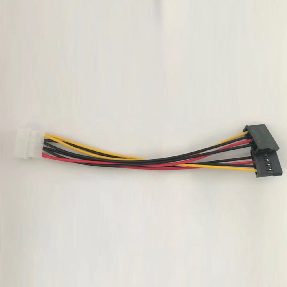 4 Pin to 15 Pin Power Extension Cable Molex to SATA Female Cable ...