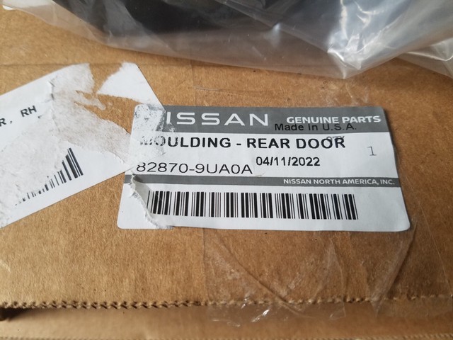 Genuine Nissan Murano Lower Molding 82870-9ua0a for sale online | eBay