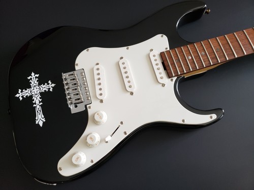 Guitar Body Cross Design Vinyl Decals Inlays for Any Guitar 30 Colors ...