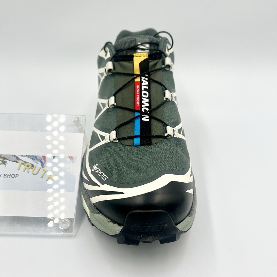 Salomon XT-6 GORE-TEX Urban Chic Black Lime Cream L47581300 Men's US 5 ...