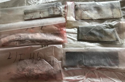 (6) Assorted NASA Flown Space Shuttle Insulation Gap Fillers | eBay