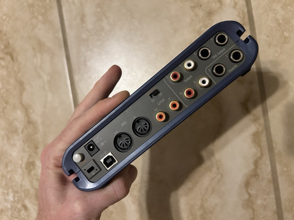 M-Audio Fast Track Pro Stereo Digital Recording Interface USB MIDI - No ...