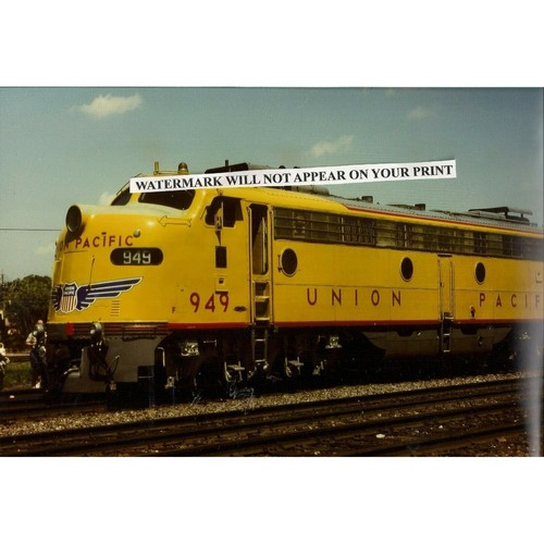 Union Pacific Engine 949 Clinton Exhibition Train 12 x 8 August 95 ...