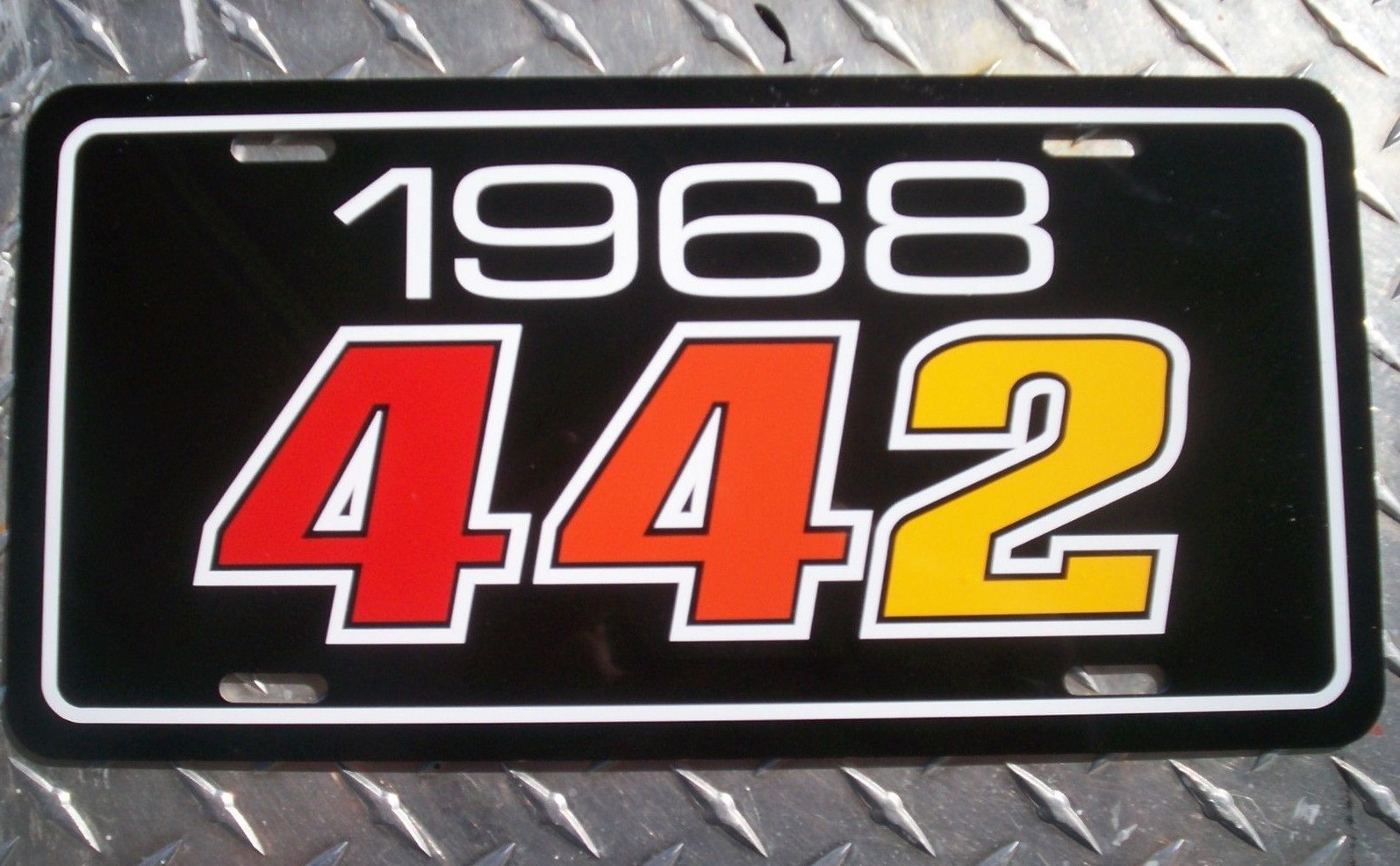 1968 Oldsmobile 442 license plate tag 68 Olds W30 W31 Muscle Car 4 4 2 ...