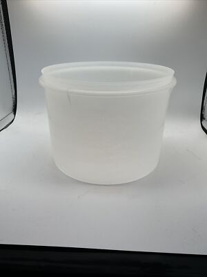 Vintage Tupperware Canister - #265-12 - White - Without Lid | eBay