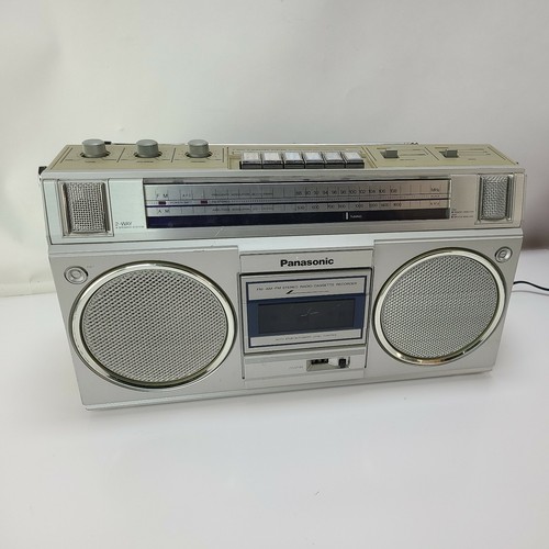 VTG Panasonic RX-5015 Stereo Cassette Boombox Radio Work Tape Doesn't ...
