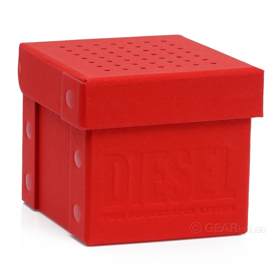 DIESEL Metamorph Vert Mens Blue Dial Watch, Reptilian Black Stainless ...