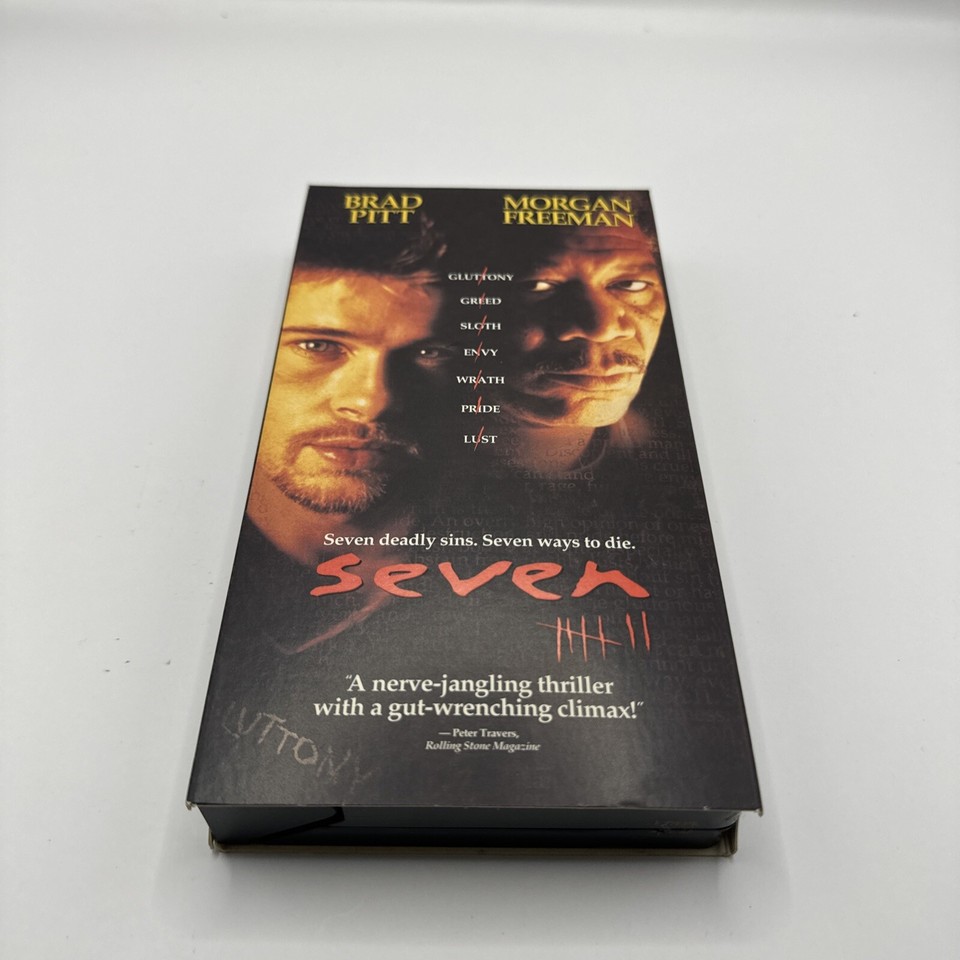 SEVEN BRAD PITT VHS VIDEO | eBay