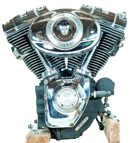 08 Harley Electra Ultra Shrine Touring OEM EFI Twin Cam 96 Engine Motor ...