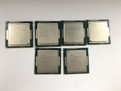 Lot of 6 - Intel Core i3 - 4160T/SR1PH, i3 - 4130T/ SR1NN 6-Core ...