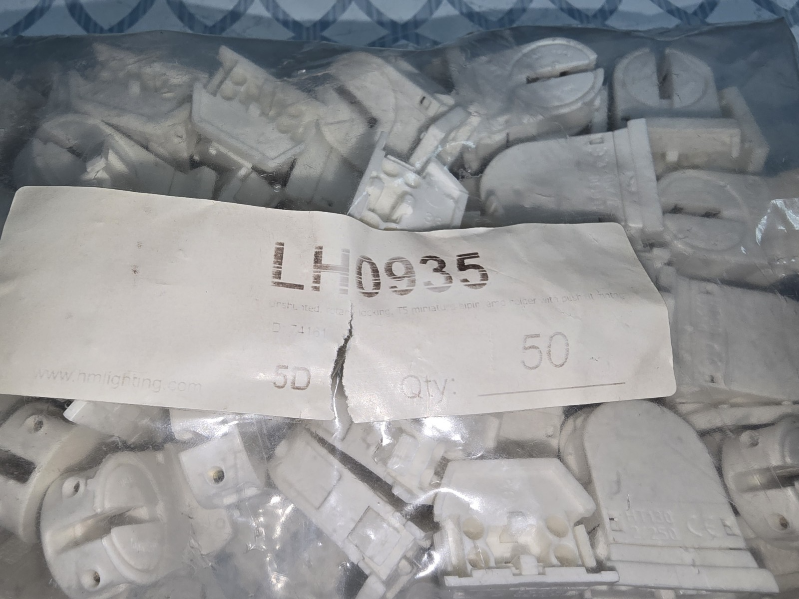 (50PACK) Leviton Fluorescent Light Socket T-5 Lampholder Mini Bi-Pin ...