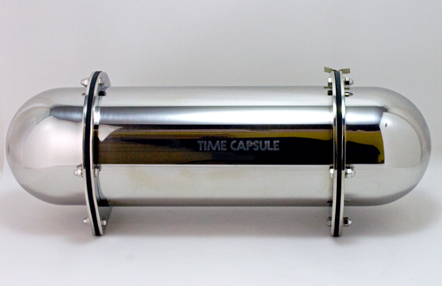 Japanese Sealed Time Capsule 6.5L for Long Term Storage Stainless Steel ...