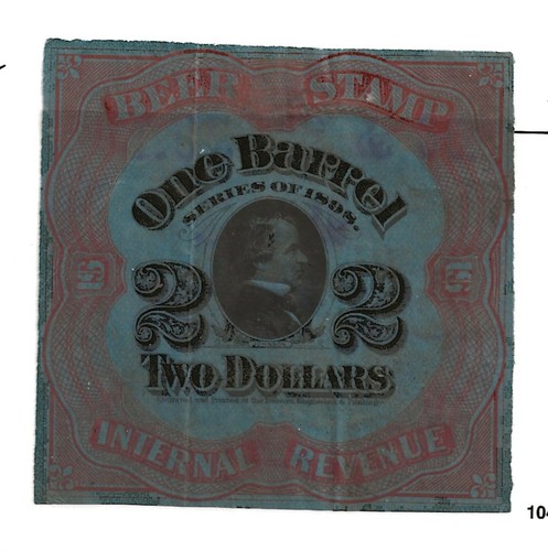 U S Stamps Revenues Beer Stamps Scott REA63 two dollars cv 25.00 A | eBay