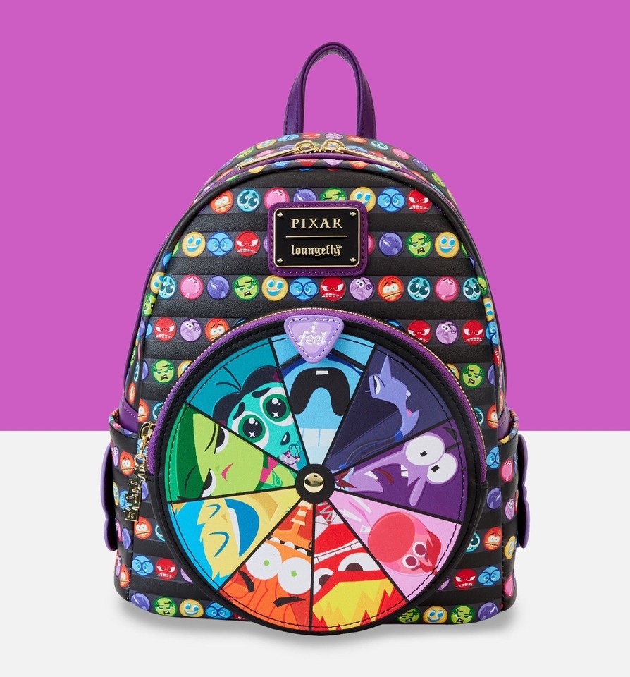 Disney Loungefly Inside Out 2 Mini Backpack | eBay