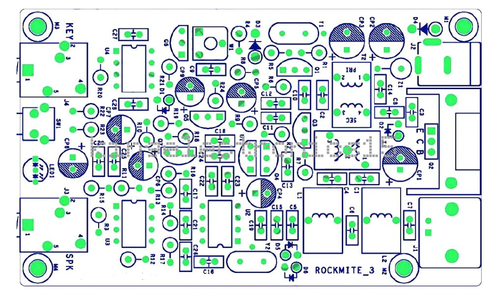 NEW PIC Version 8W Super RM RockMite QRP CW Transceiver HAM Radio ...