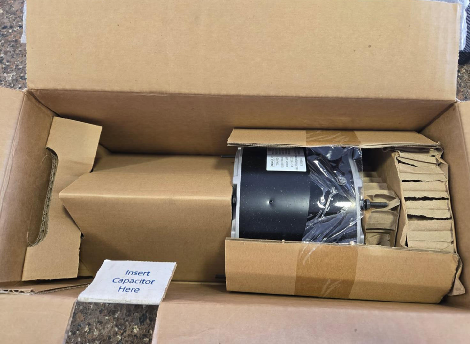 MARS 10458 Condensor Fan Motor for Heat Pump Air Handler 208/230 volt ...