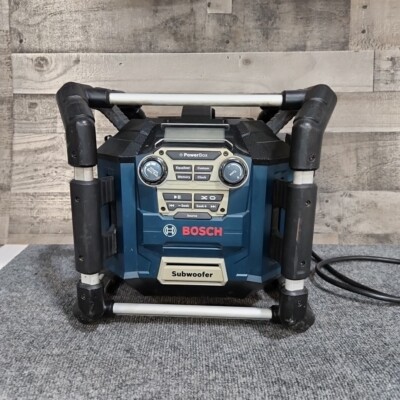 Bosch GPB18V-5CN 18V Cordless Lithium Ion Power Box Jobsite Radio ...
