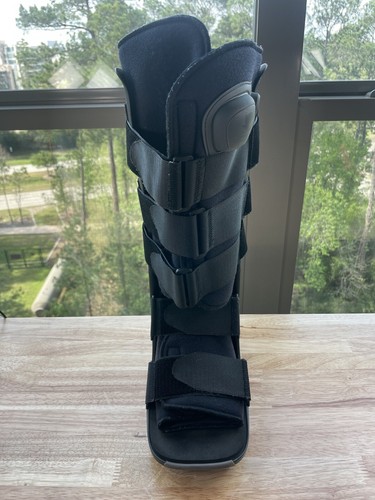 Breg SoftGait Air Walker Calf Ankle Foot Toe Boot W AIR PUMP Size M ...