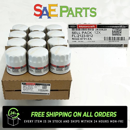 NEW Engine Oil Filter Motorcraft FL-2123-B12 (12 PACK) | eBay
