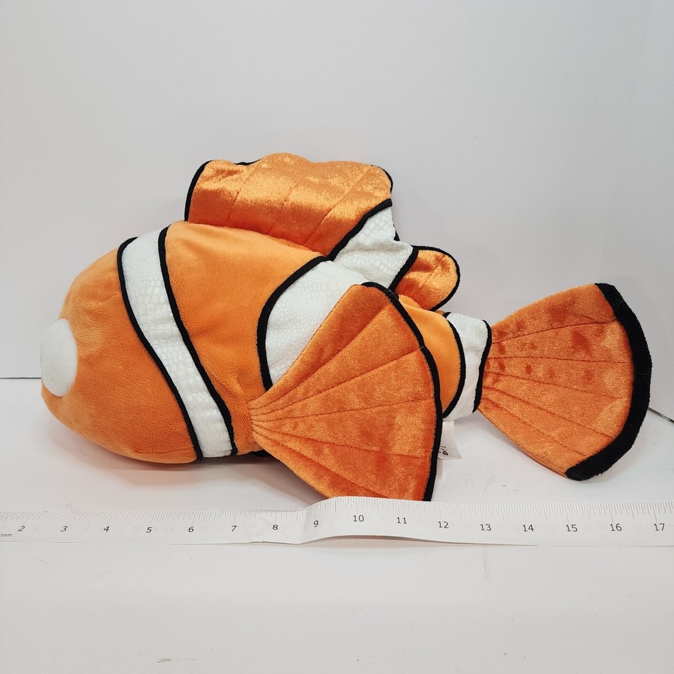 Finding Nemo Plush 18" Large Size Stuffed Animal Disney Store Clown ...