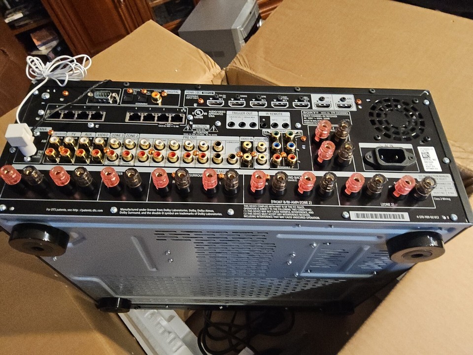 Sony ES STR-ZA5000ES 11.2-channel home theater receiver with Dolby ...