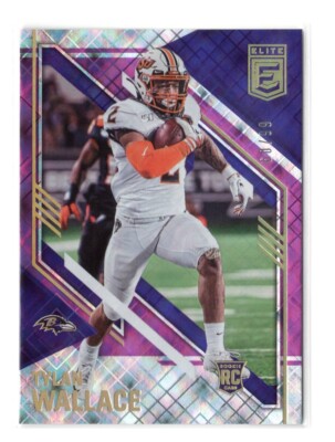 Football Card - 2021 Tylan Wallace 135 Pink - OSU Cowboys Donruss Elite ...