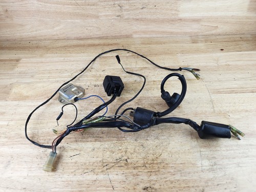1985 85 YAMAHA TRI Z 250 OEM WIRE HARNESS CDI BOX COIL VOLTAGE 1986 86 ...