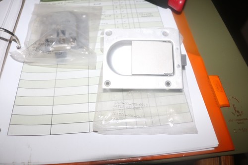 NOS racecar aircraft Hartwell flush latch P/N H255-K668 2.6 x 3.25 ...