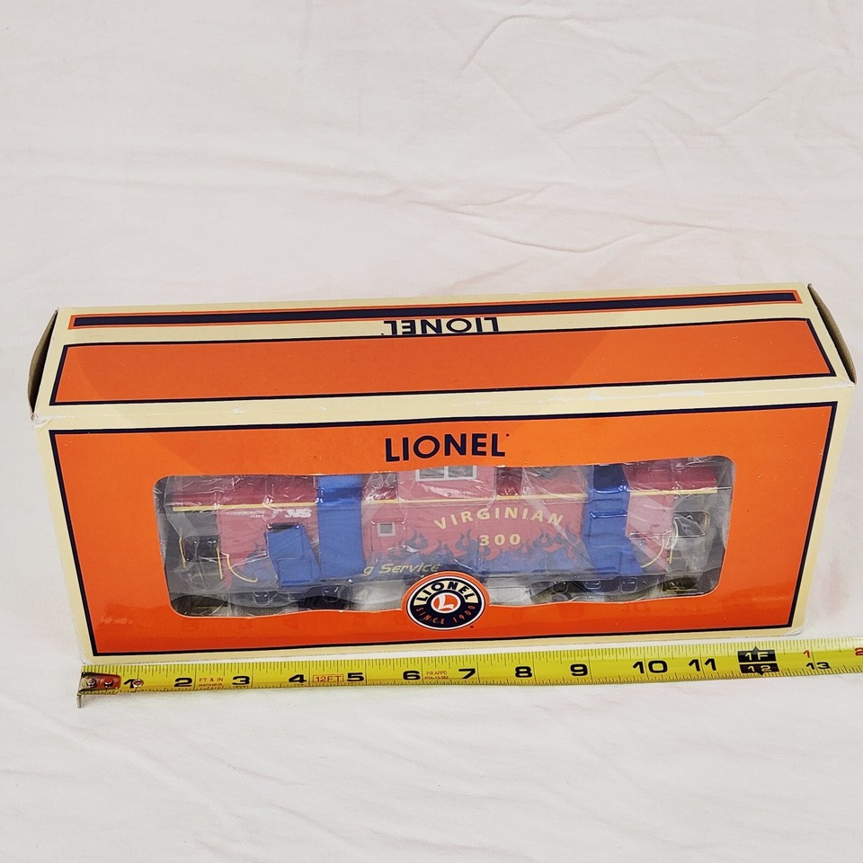 Lionel Trains 6-27630 Virginian Heritage CA-4 Caboose O Scale Smoke ...