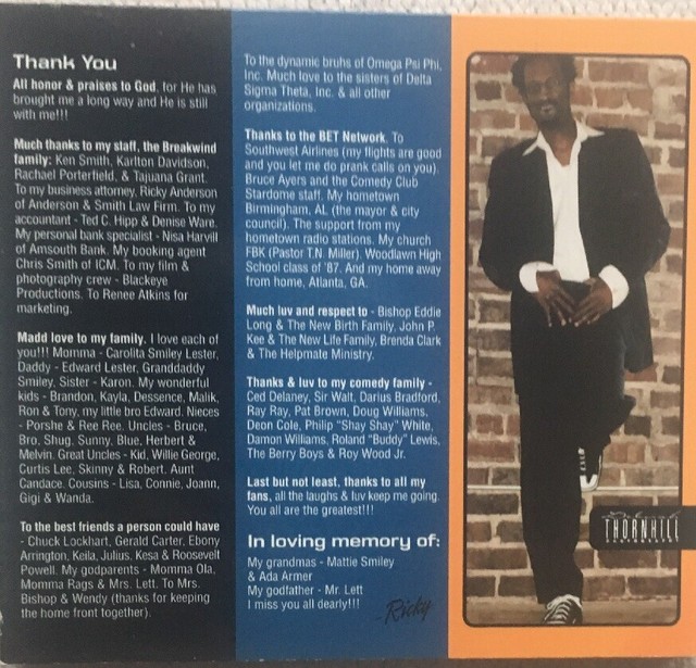 Off the Hook, Vol. 4 [PA] [Digipak] by Rickey Smiley (CD, Jan-2005 ...