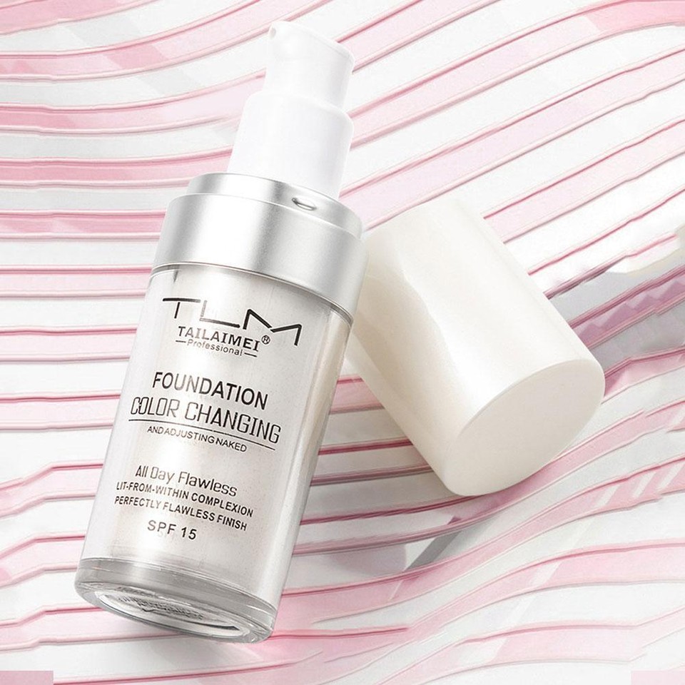 TLM Foundation Magic Colour Color Changing TLM Makeup Change Skin Tone ...
