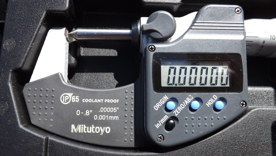 MITUTOYO *MINT!* 342-371-30 0-1" DIGITAL "CRIMP HEIGHT" OUTSIDE ...