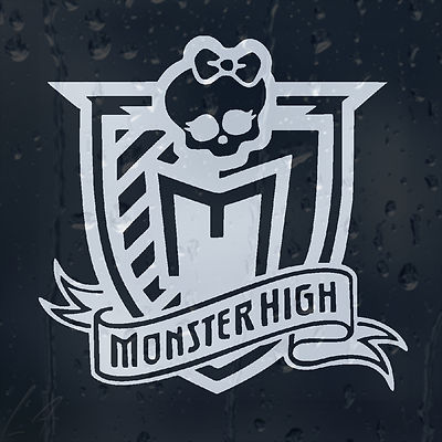 Monster High Sign Car Or Laptop Decal Vinyl Sticker For Window Bumper ...